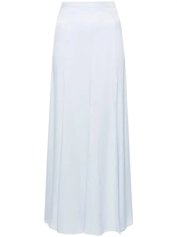 TWINSET High-waisted Flared Maxi Skirt