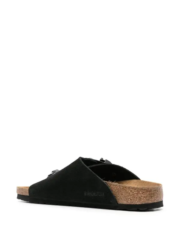 BIRKENSTOCK Zürich Tech Suede Slides - Black