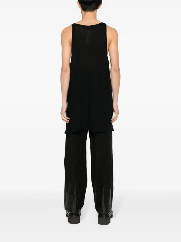 Rick Owens Fog Cotton Tank Top