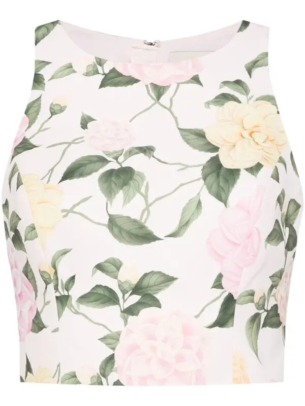 Sachin & Babi Lexie Floral-print Tank Top - Pink