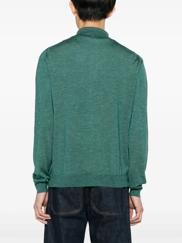 Kiton Fine Knit Polo Shirt