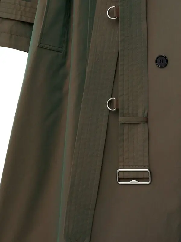 Burberry Long Cotton Trench Coat