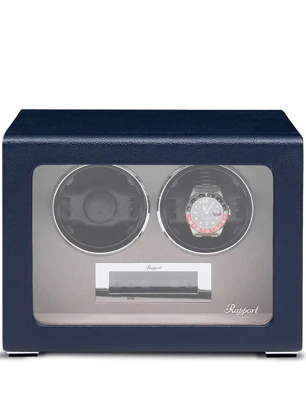 RAPPORT LONDON Quantum Duo Watch Winder - Blue