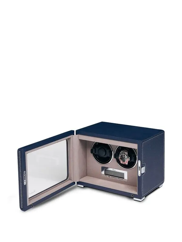 RAPPORT LONDON Quantum Duo Watch Winder - Blue
