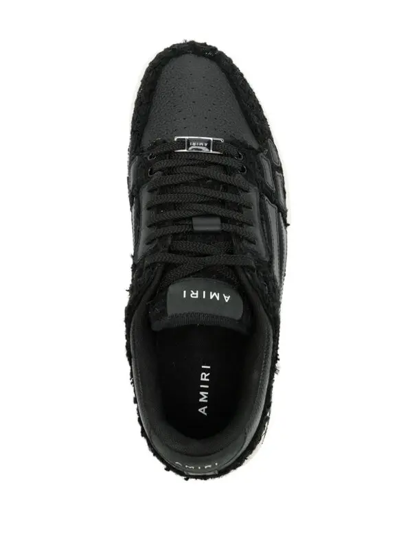 Amiri Skel Bouclé Sneakers