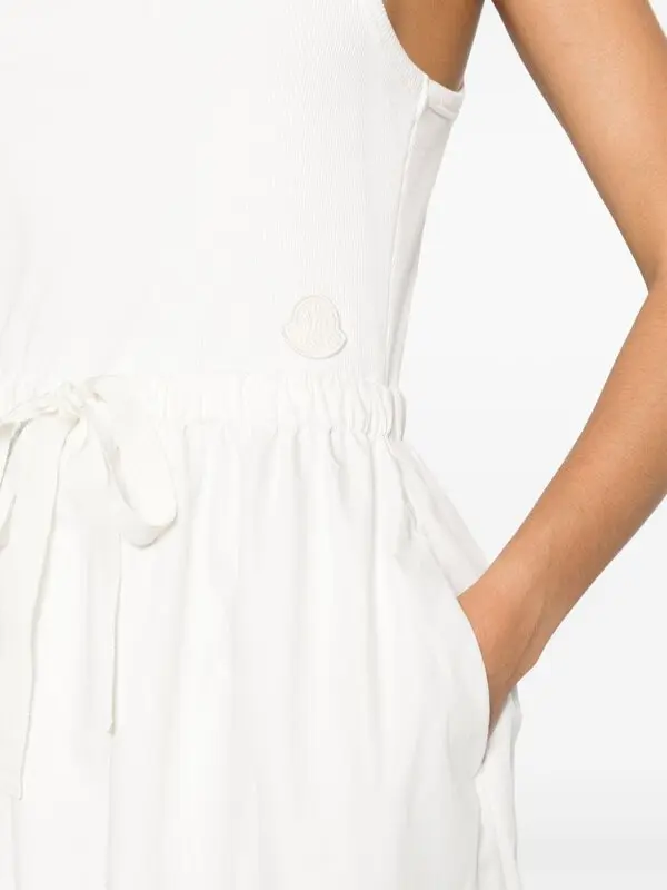 Moncler Drawstring-waist Midi Dress