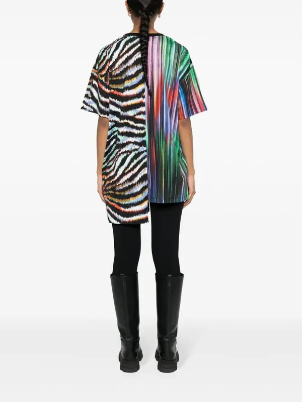 Just Cavalli Contrasting Striped T-shirt