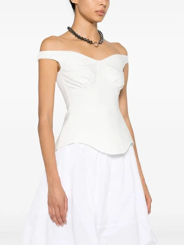 V:PM ATELIER Corynne Off-shoulder Top