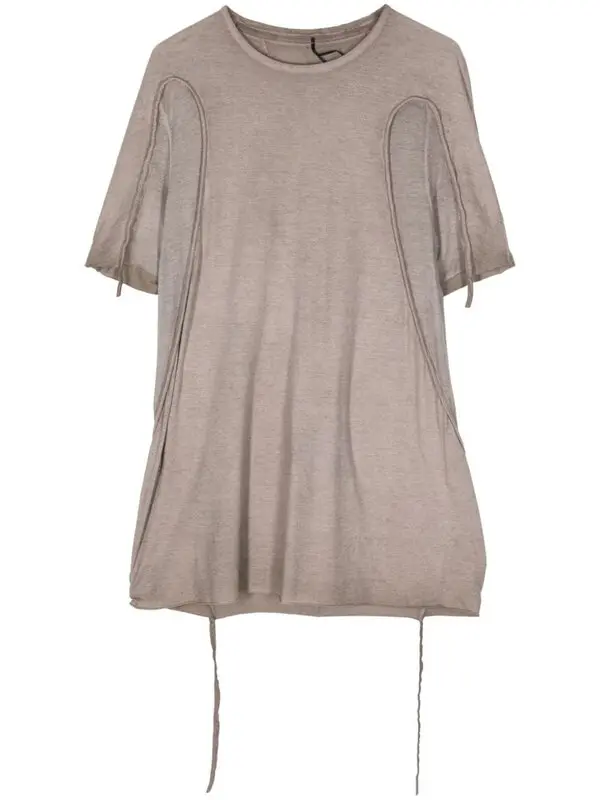Masnada Draped-detail Cotton T-shirt