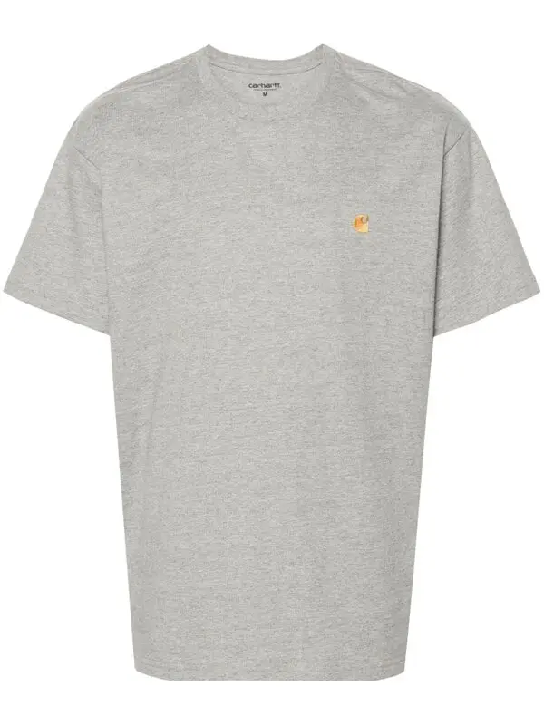 Carhartt Work In Progress Chase Cotton T-shirt - Grey