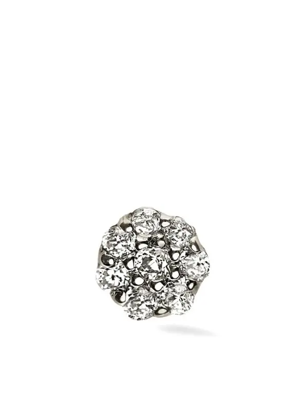 LARK & BERRY 14kt White Gold Diamond Stud Earring