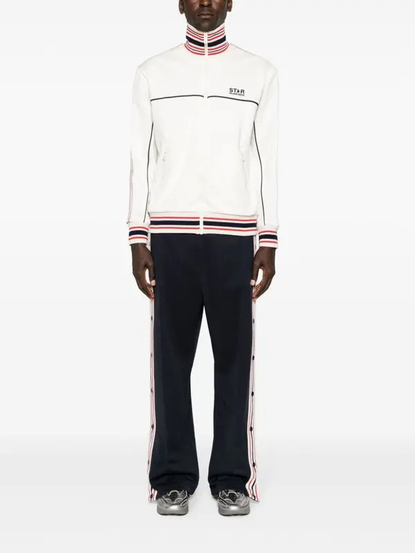 GOLDEN GOOSE Wide Leg Jersey Trousers