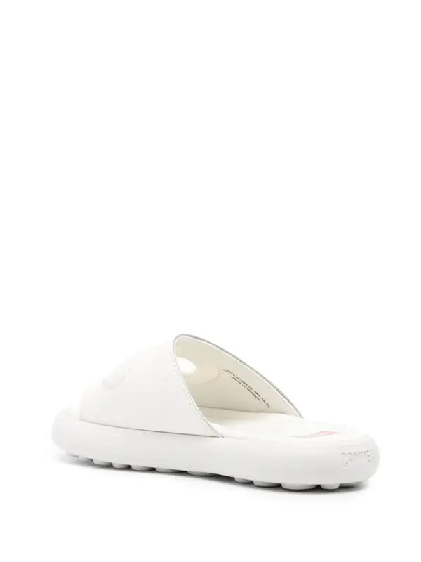 Camper Pelotas Flota Twins Leather Slides