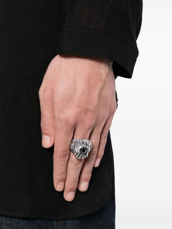 Yohji Yamamoto Naked Eye Ring - Silver | Editorialist