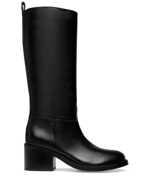Bally Peggy Leather Knee-high Boots