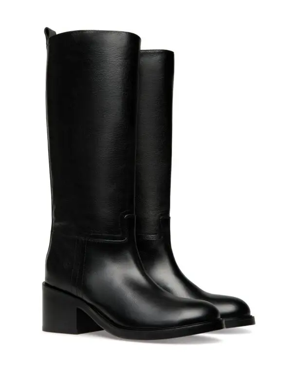 Bally Peggy Leather Knee-high Boots