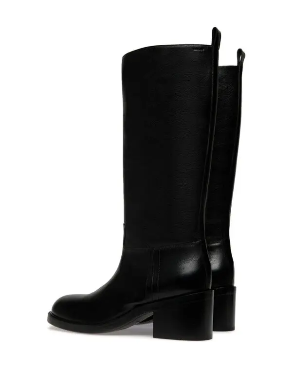 Bally Peggy Leather Knee-high Boots