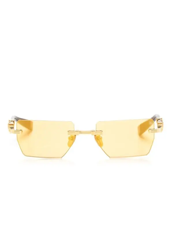 Balmain Pierre Geometric-frame Sunglasses