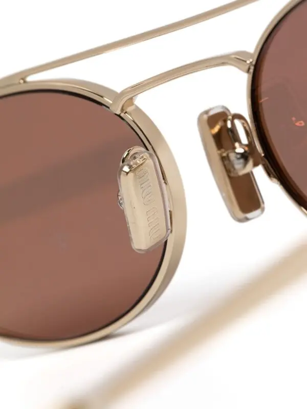Miu Miu Oval-frame Sunglasses