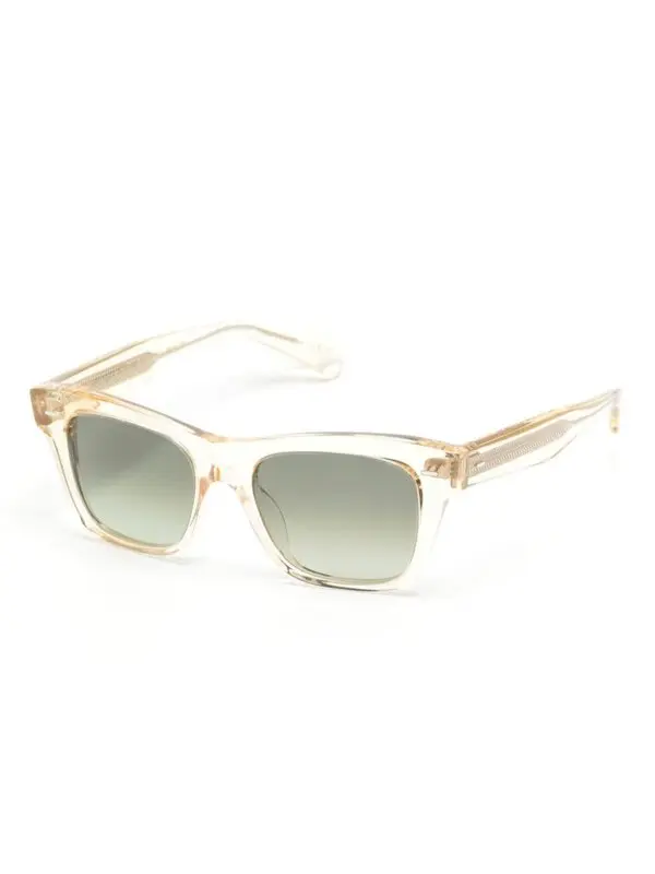 Oliver Spencer Ms. Oliver Square-frame Sunglasses - Neutrals