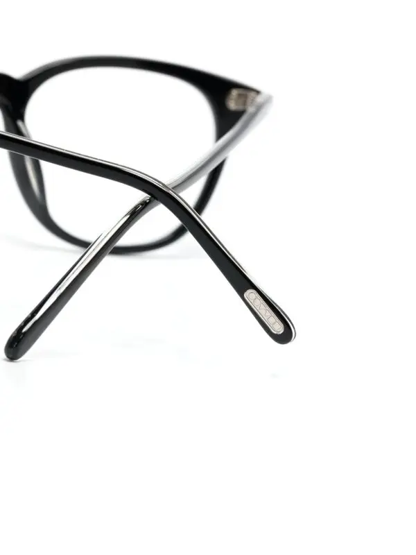 Oliver Spencer Round-frame Glasses - Black