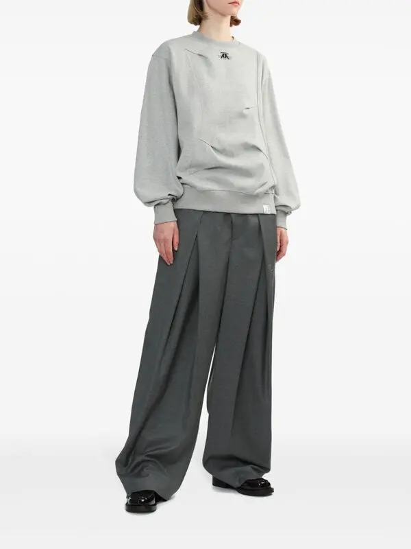 ADER ERROR Nolc Pleated Sweatshirt