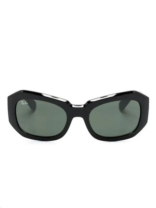 Ray-ban Rectangle-frame Sunglasses - Black