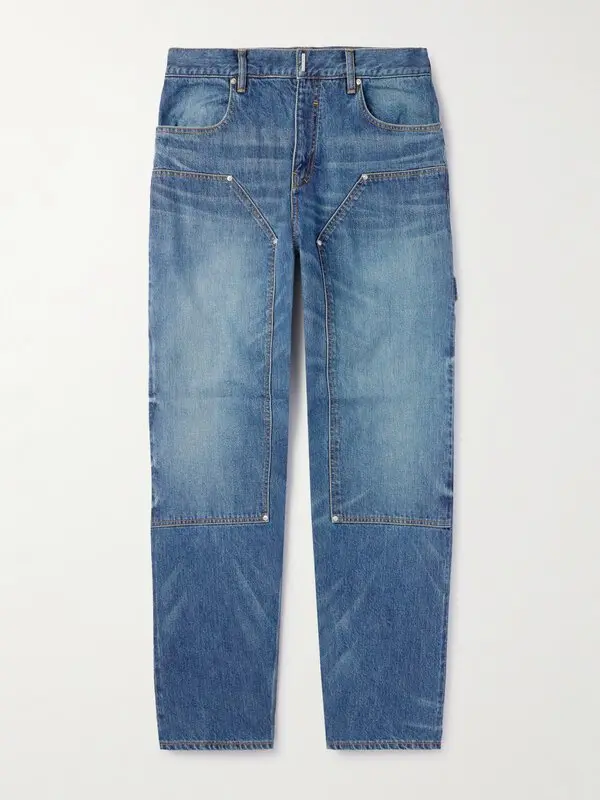 Givenchy Carpenter Straight-leg Jeans - Blue