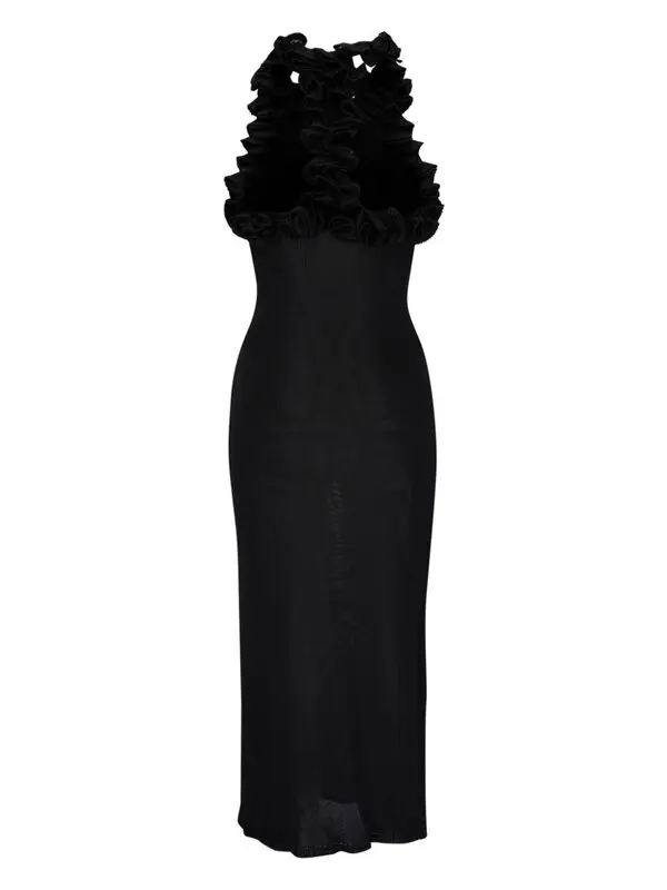 Zimmermann Matchmaker Ruffled Knitted Dress