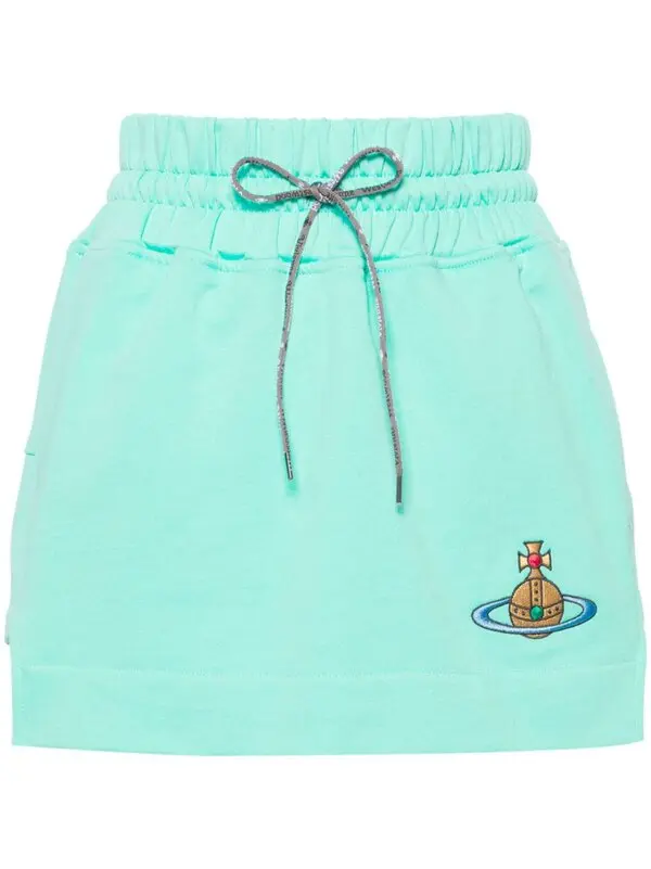 VIVIENNE WESTWOOD Orb-embroidered Miniskirt