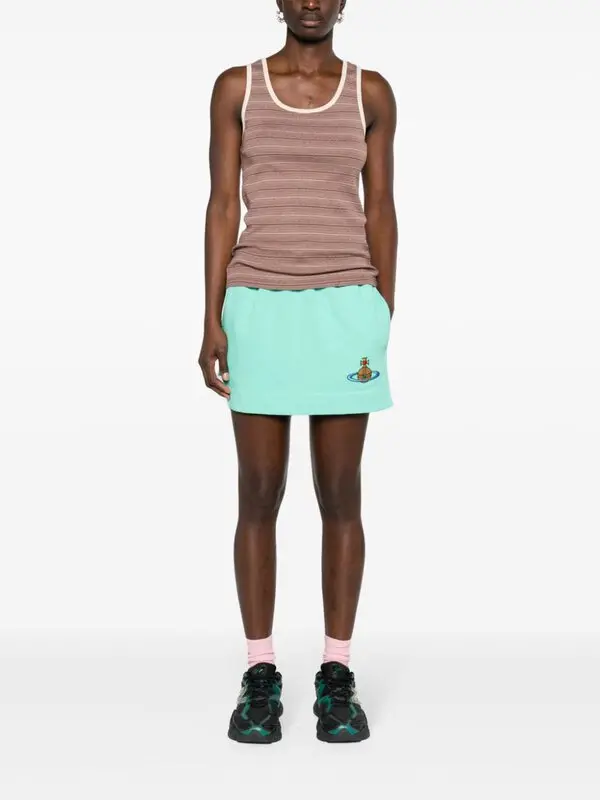 VIVIENNE WESTWOOD Orb-embroidered Miniskirt