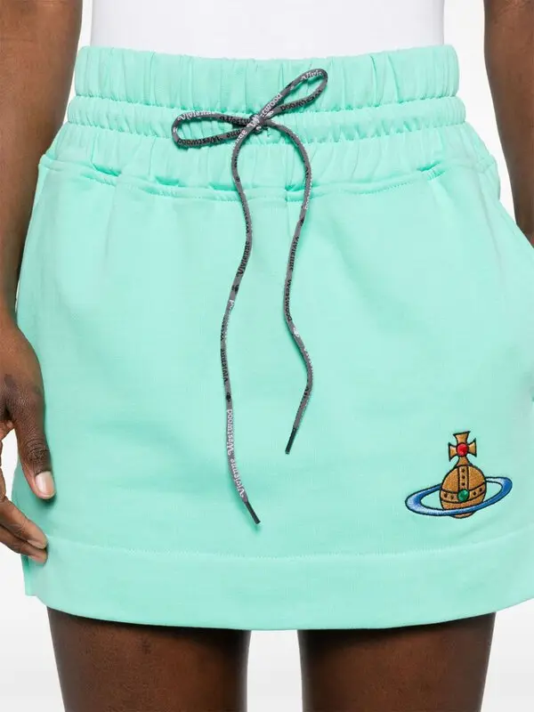 VIVIENNE WESTWOOD Orb-embroidered Miniskirt