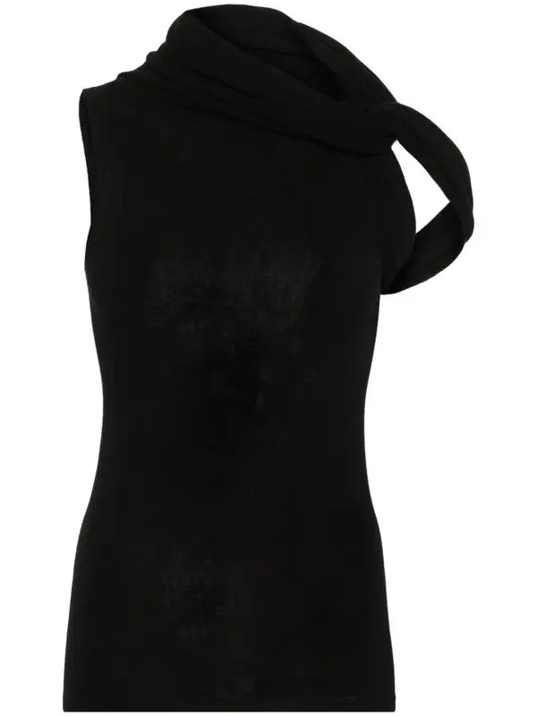 Rick Owens High-neck Knitted Top