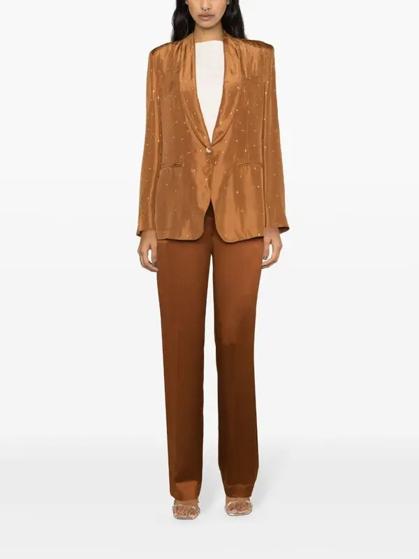 FORTE_FORTE Crystal-embellished Blazer
