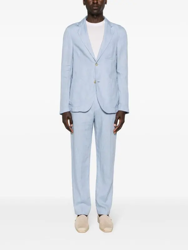 Canali Single-breasted Linen Blazer