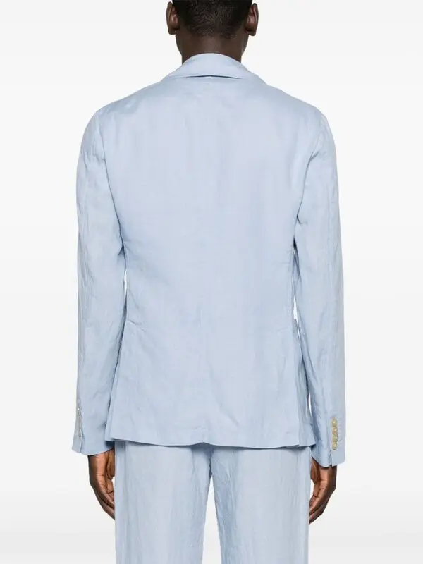 Canali Single-breasted Linen Blazer