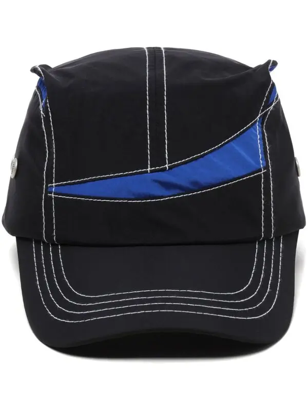 ADER ERROR Panelled Cap - Black