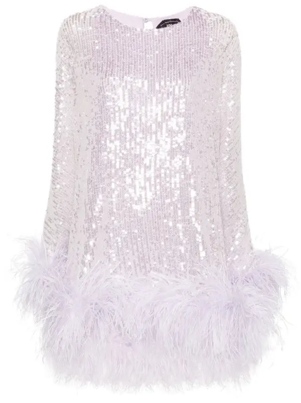 TALLER MARMO Sequinned Minidress