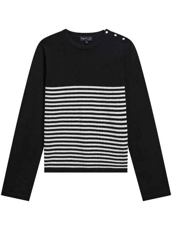 AGNÈS B. Marvin Striped Jumper