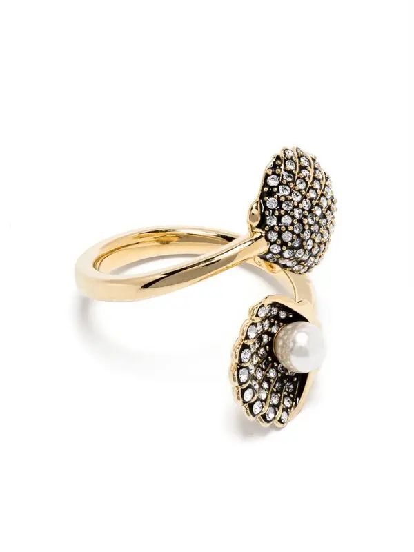 SWAROVSKI Idyllia Shell-motif Ring - Gold
