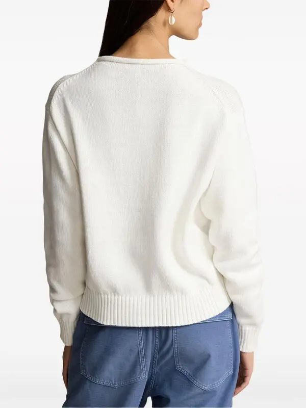 Polo Ralph Lauren Ralph & Ricky Bear" Intarsia Knit Sweater