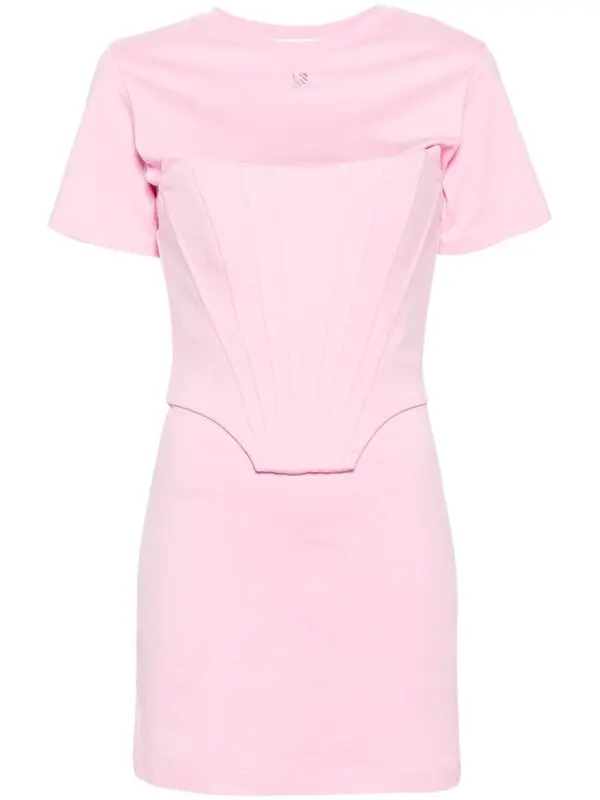 Giuseppe Di Morabito Corset-insert T-shirt Dress