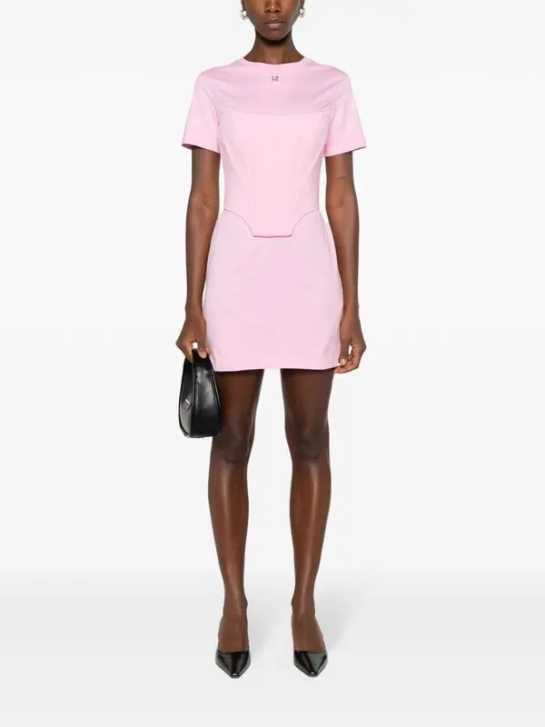 Giuseppe Di Morabito Corset-insert T-shirt Dress