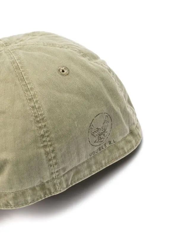 Ralph Lauren Herringbone-pattern Baseball Cap - Green