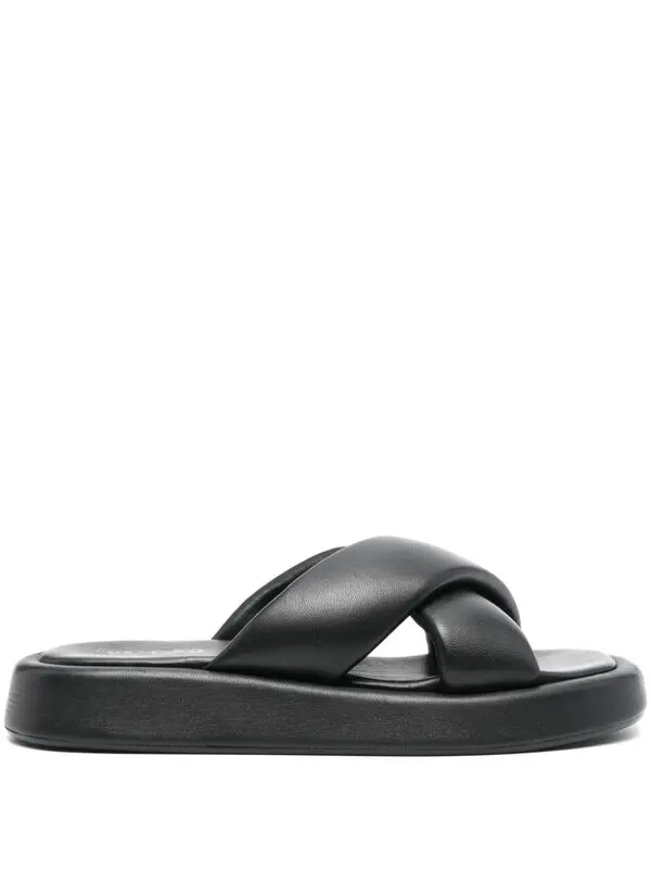 VAMSKO Pillow Padded Leather Sandals