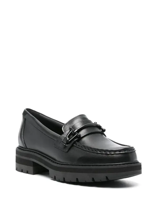 Clarks Orianna Bit Leather Loafers