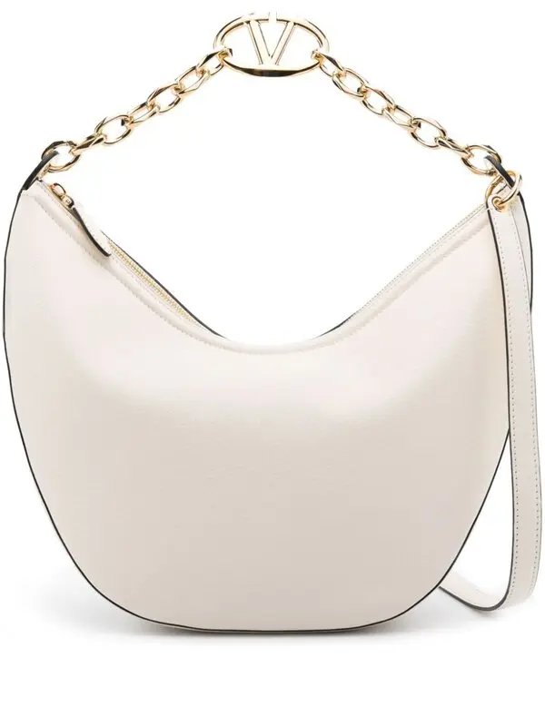 Valentino Garavani Vlogo Signature Shoulder Bag - Neutrals