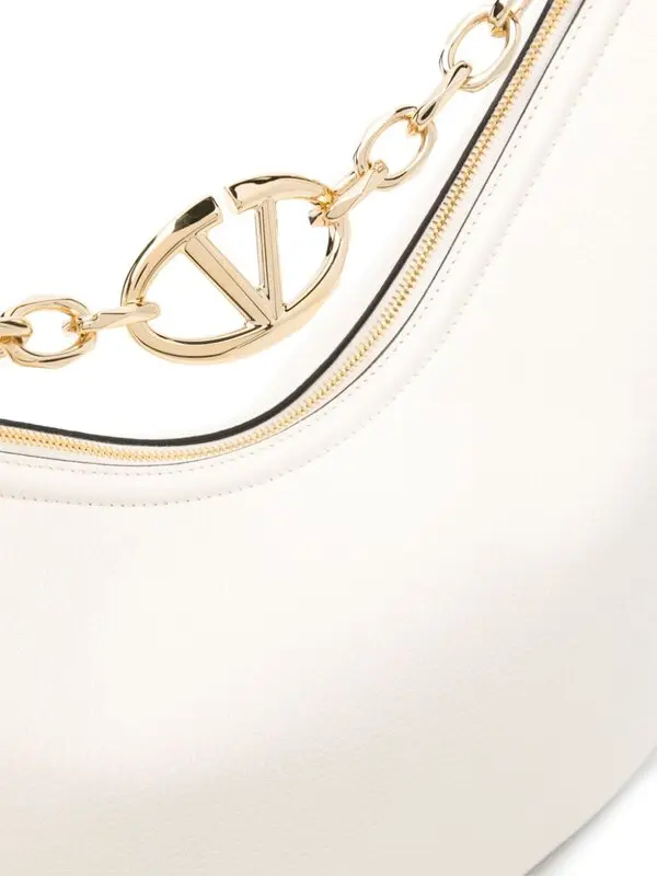 Valentino Garavani Vlogo Signature Shoulder Bag - Neutrals