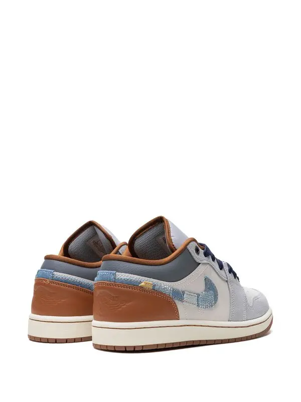 JORDAN Air 1 Repaired Denim Sneakers - White