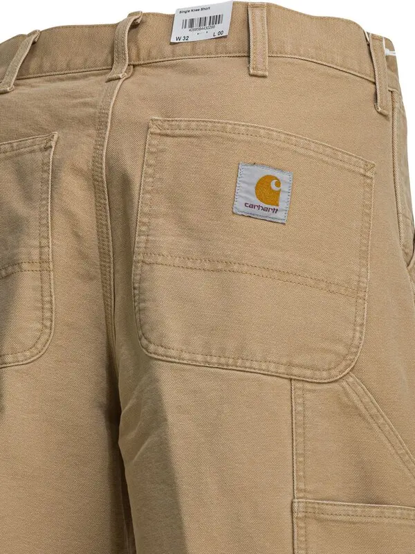 Carhartt Work In Progress Single Knee Shorts - Beige